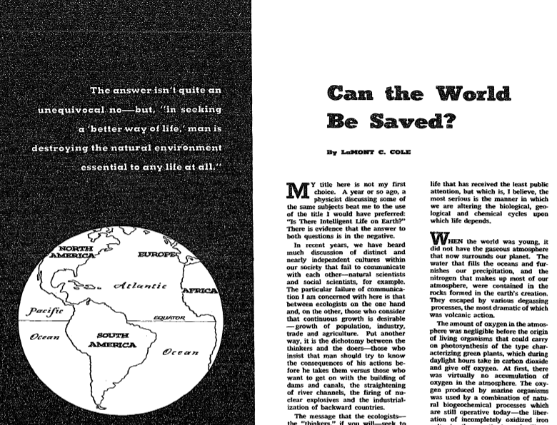March 31, 1968 - Can the world be saved? - All Our Yesterdays
